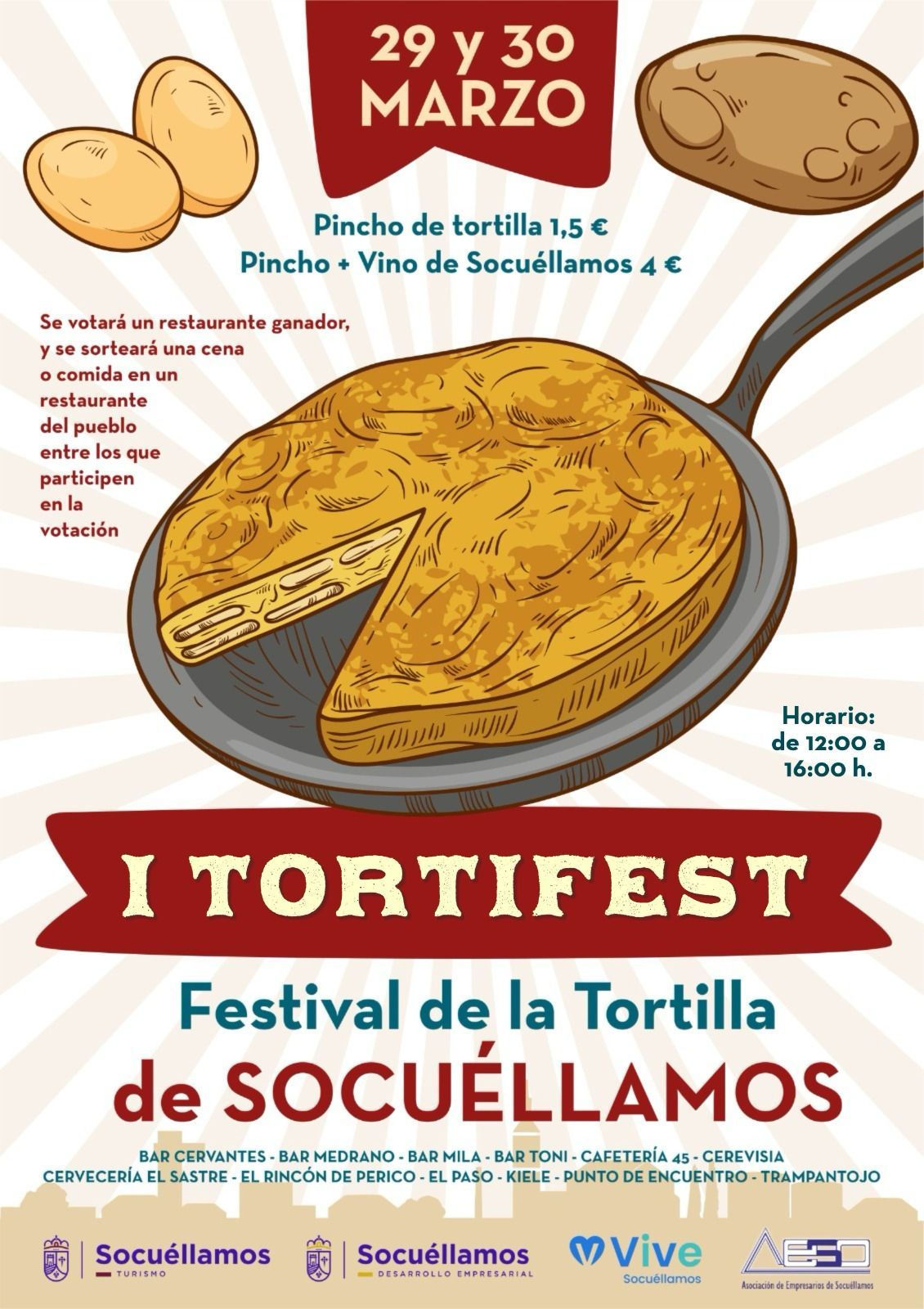 Socuéllamos celebra su I Tortifest, el Festival de la Tortilla, los ...